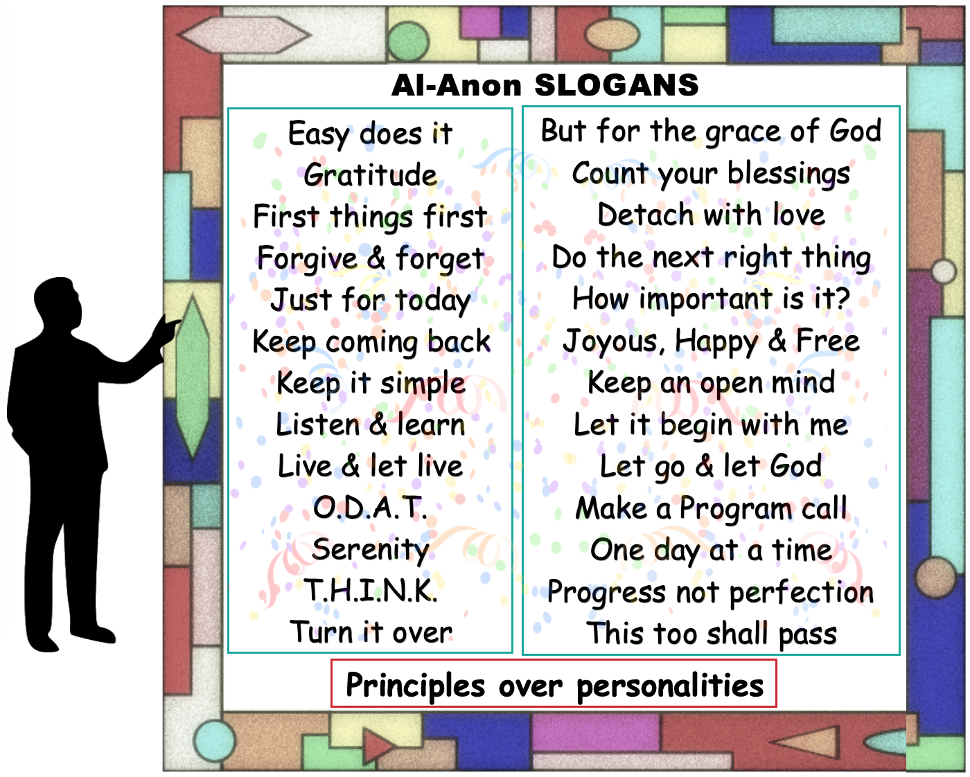 Al-Anon SAYINGS & Info (Part 1) | HEAL & GROW for ACoAs