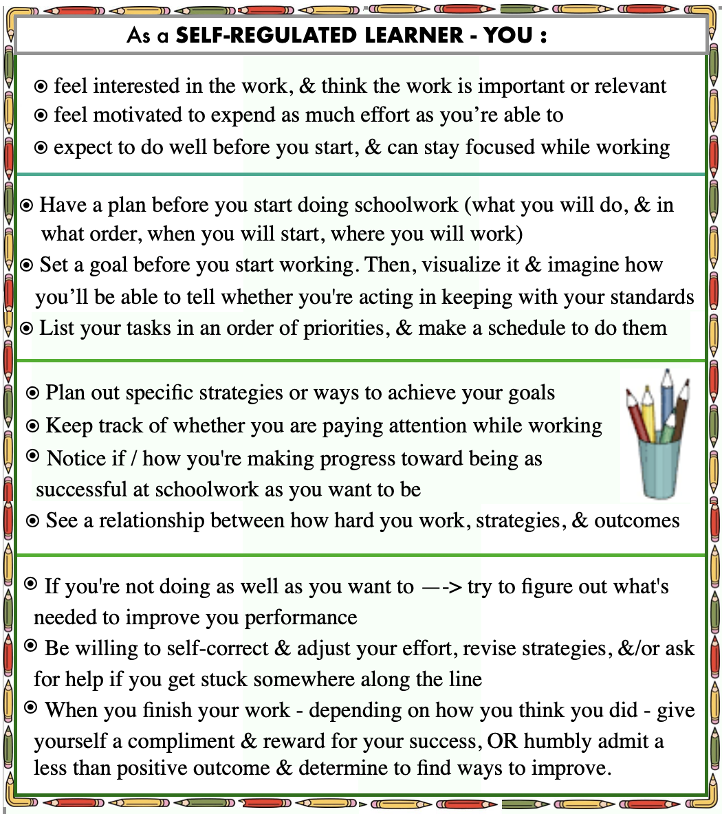 Self-Regulation – STUDENTS √ | HEAL & GROW for ACoAs